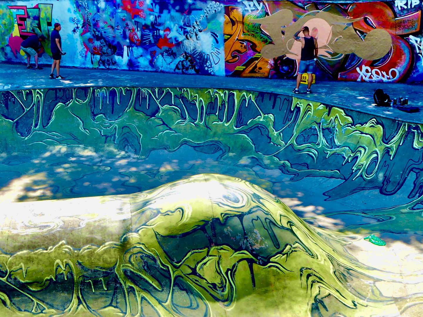 Skate Park Graffiti Foto & Bild | streetfotografie mit menschen ...