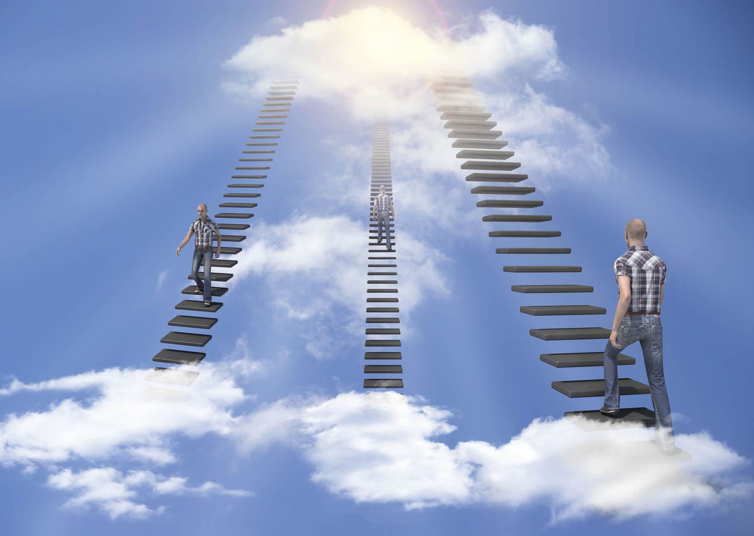 sky walker Foto & Bild | wolken, rendering, digiart Bilder auf ...