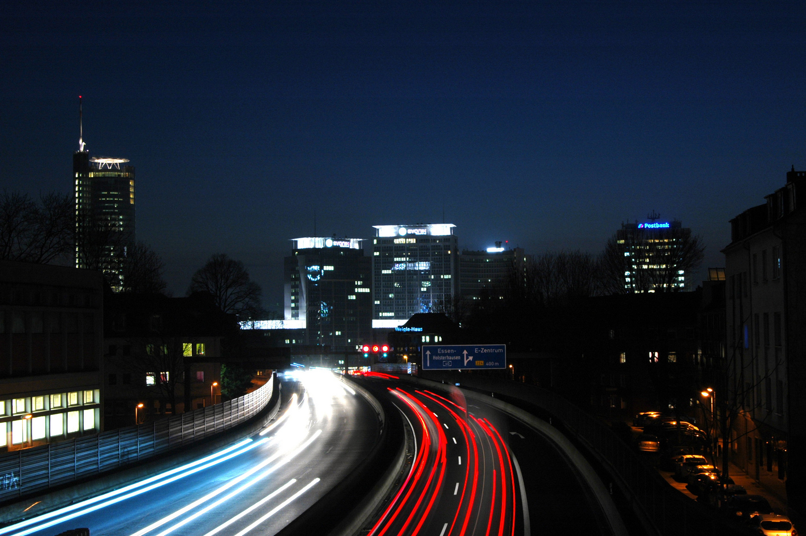 Skyline Essen Foto & Bild | architektur, architektur bei nacht, motive ...