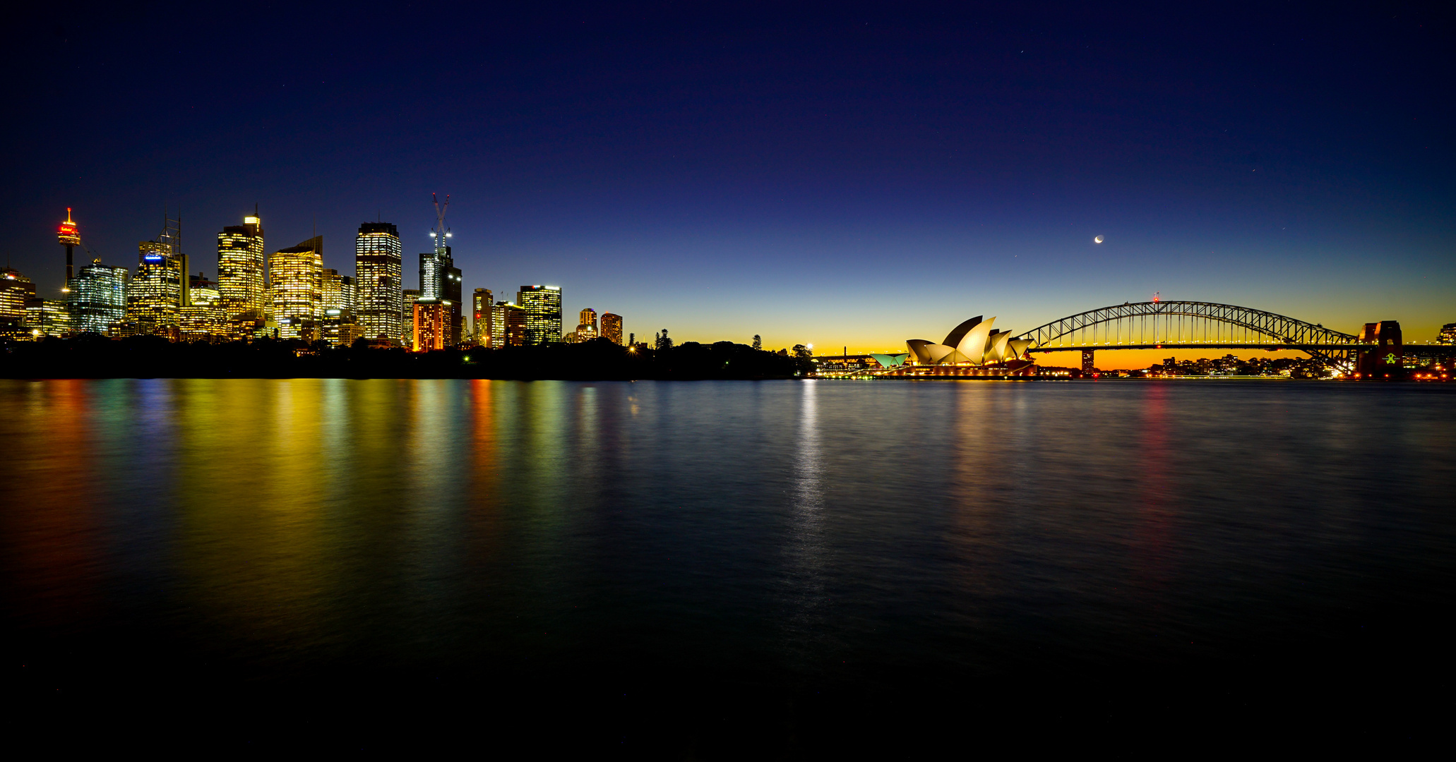 Skyline Sydney Foto & Bild | australia, world, nachtaufnahme Bilder auf ...
