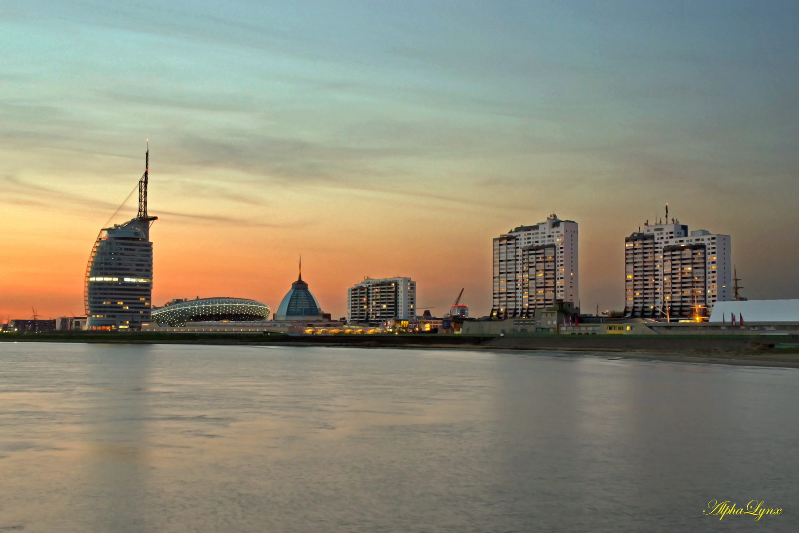 Skyline von Bremerhaven Foto & Bild | deutschland, europe, bremen ...