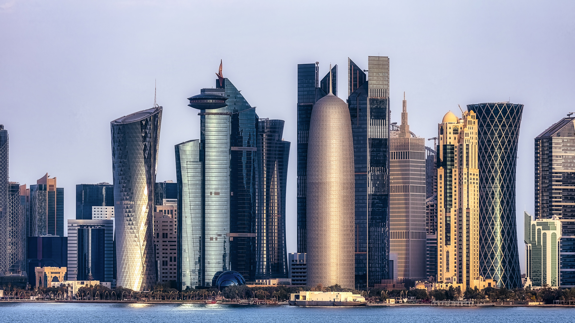 Skyline von Doha Foto & Bild | architektur, asia, middle east Bilder auf fotocommunity
