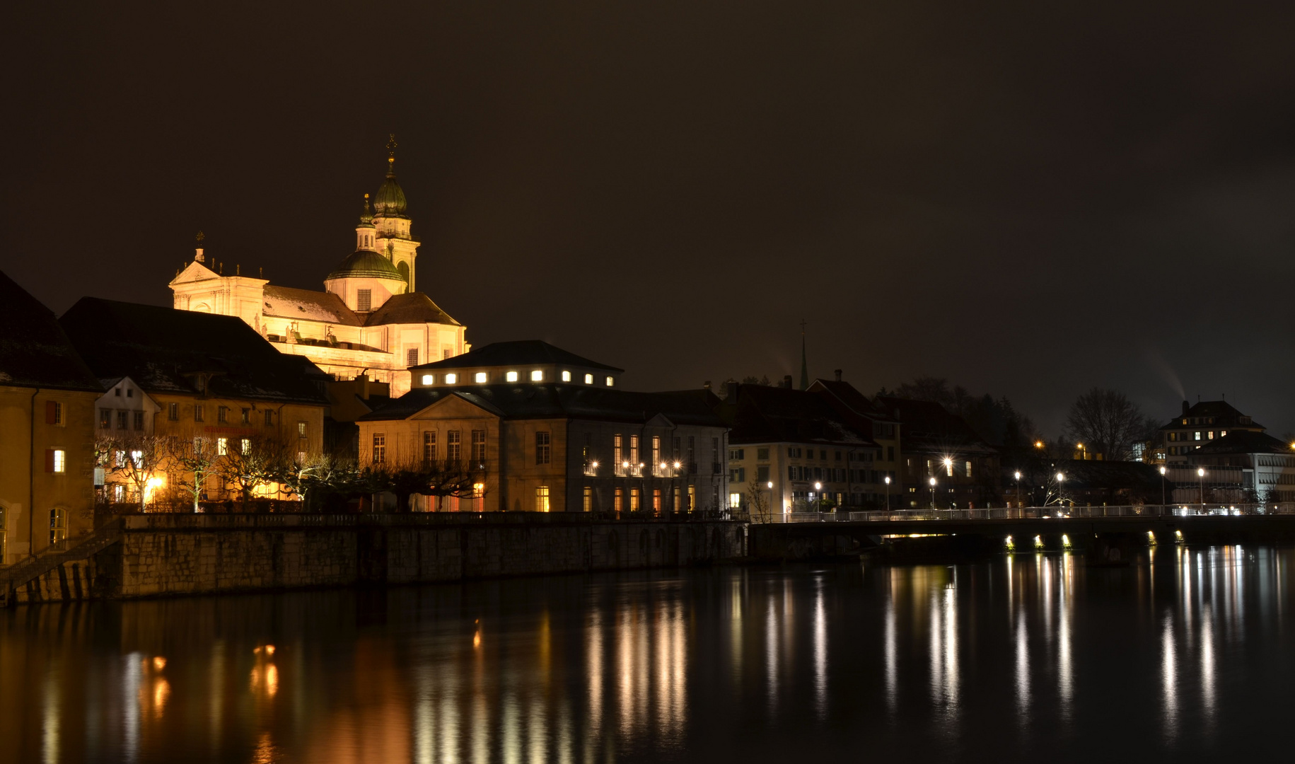 Skyline von Solothurn Foto & Bild | architektur, architektur bei nacht ...