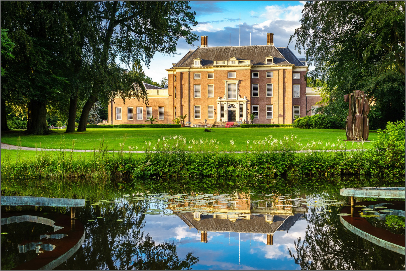 Slot Zeist Foto & Bild | schloss, spiegelung, niederlande Bilder auf ...