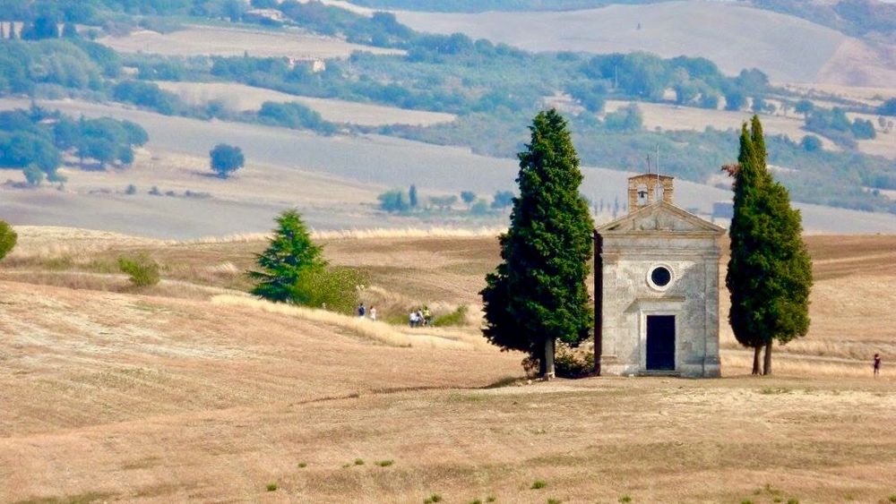 Small church in Tuscan hills Foto & Bild | europe, italy, vatican city ...