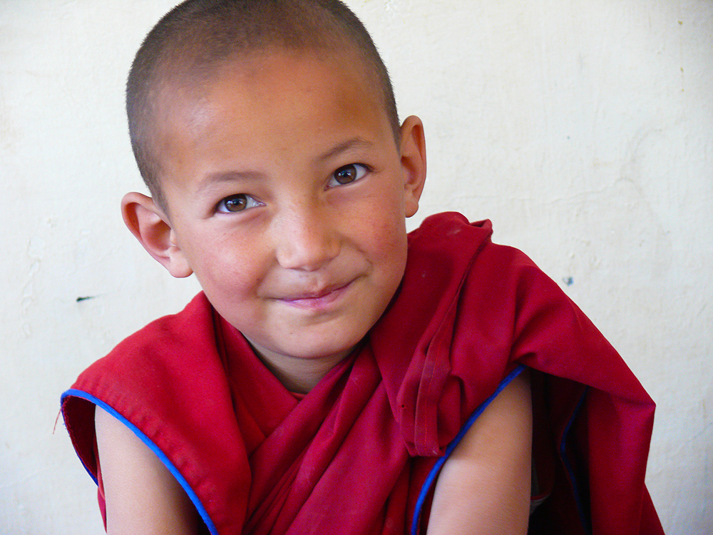 smart little monk Foto & Bild | asia, india, south asia Bilder auf ...