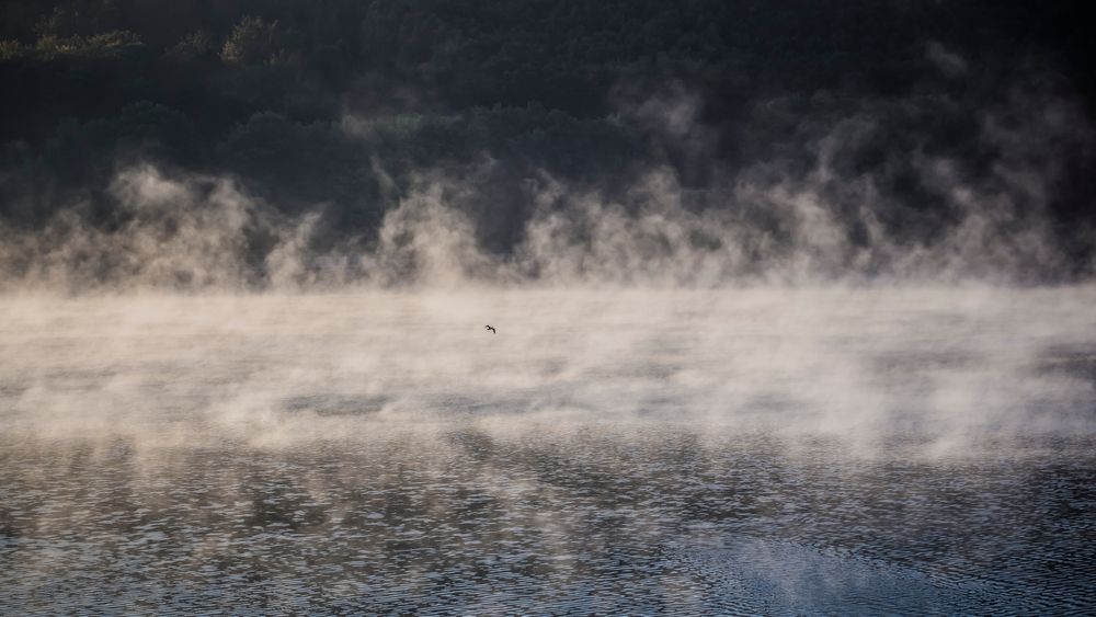 Smoke on the Water Foto & Bild | landschaften, water, wasser Bilder auf ...