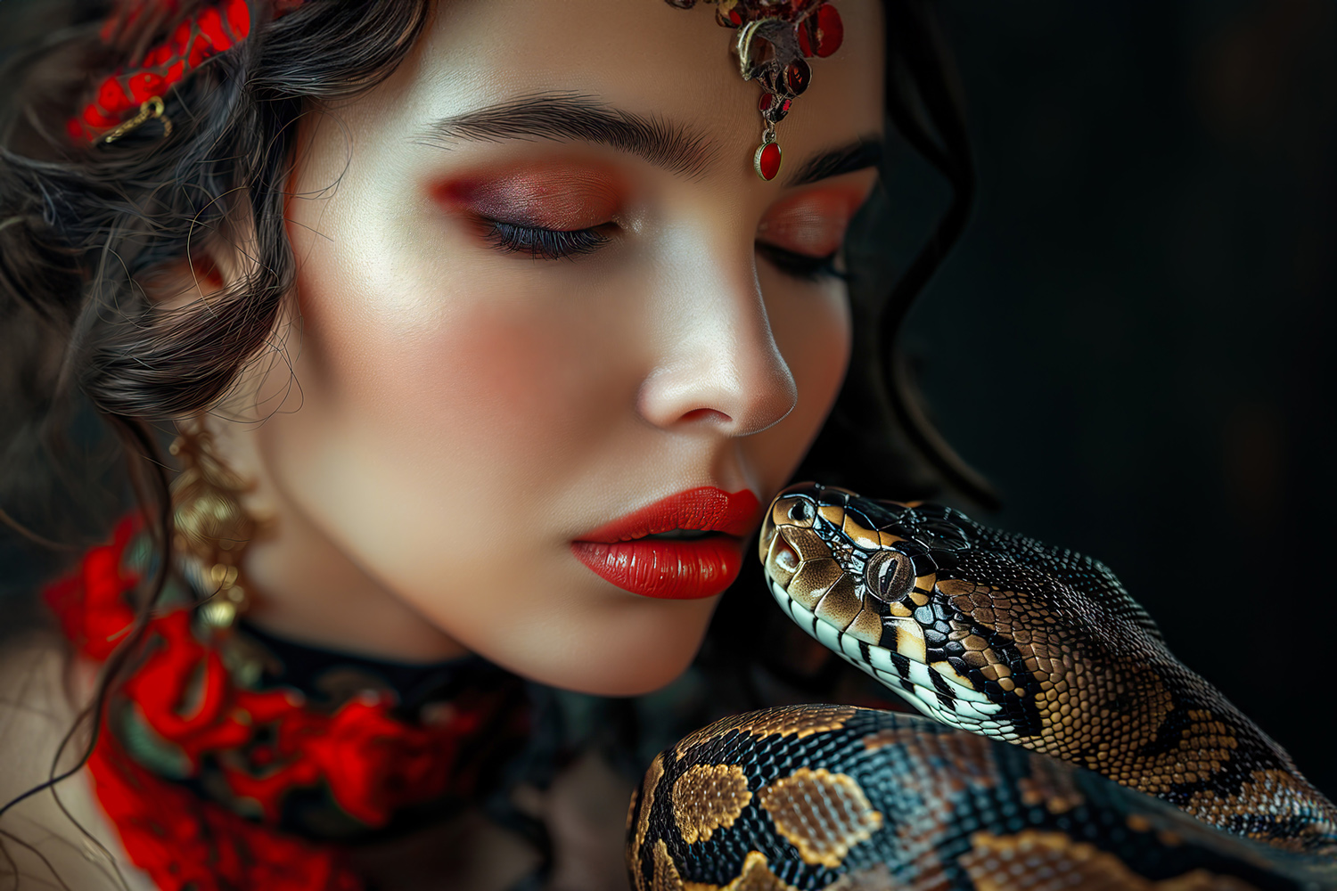 SNAKE LOVE Foto & Bild | fotomontage, composing , ki-generierte bilder ...