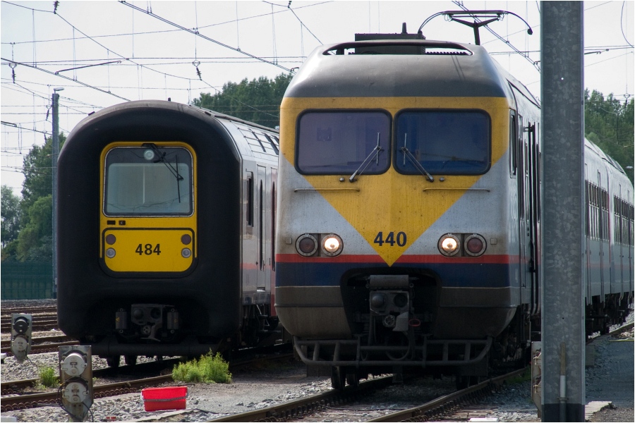 SNCB 440 und 484 Foto & Bild | züge, personenzüge, eisenbahn Bilder auf fotocommunity