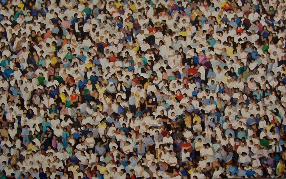 so viele Menschen ! Foto & Bild | kunstfotografie & kultur, gemälde ...
