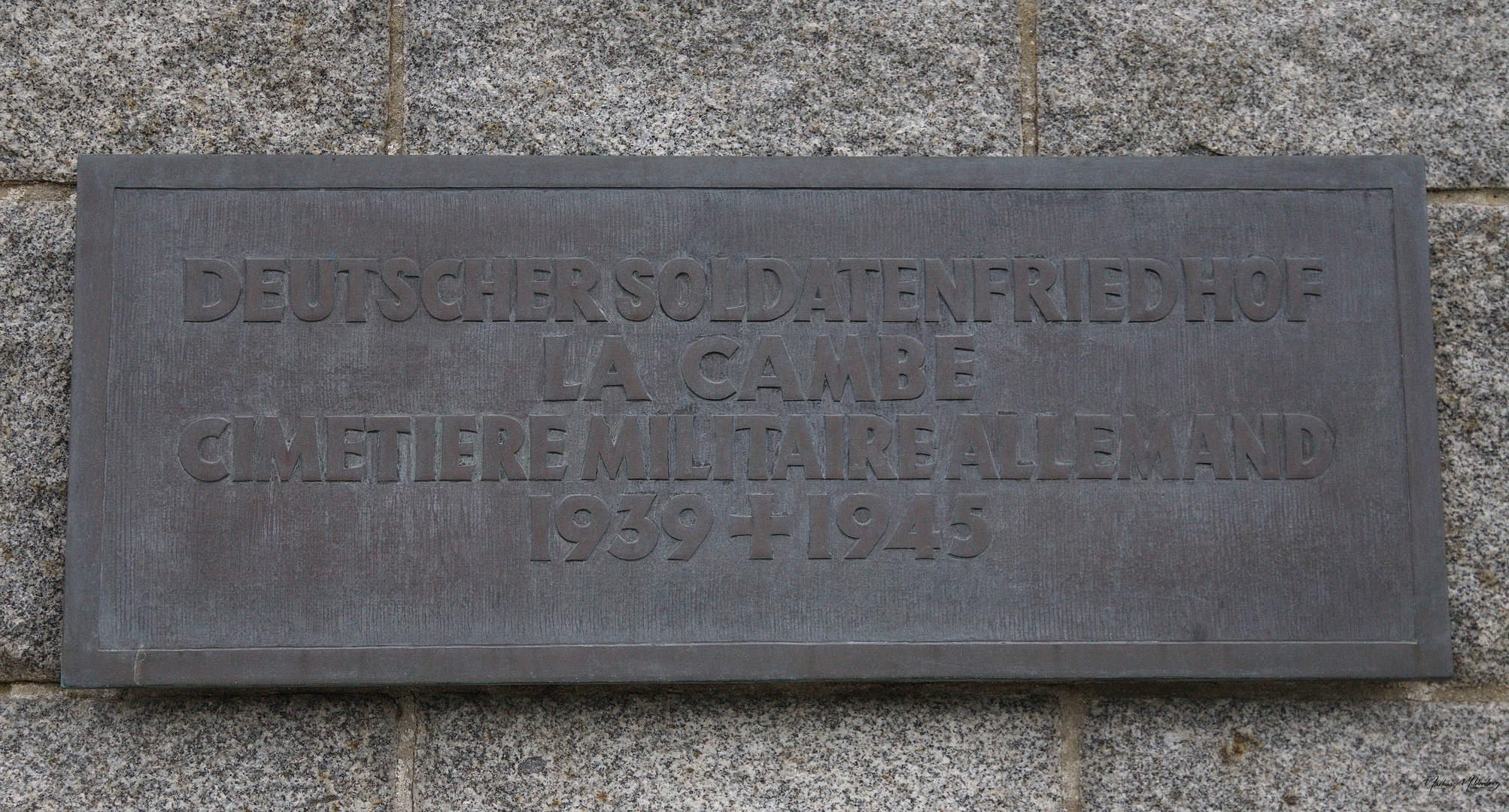 Soldatenfriedhof La Cambe - Normandie Foto & Bild | architektur ...