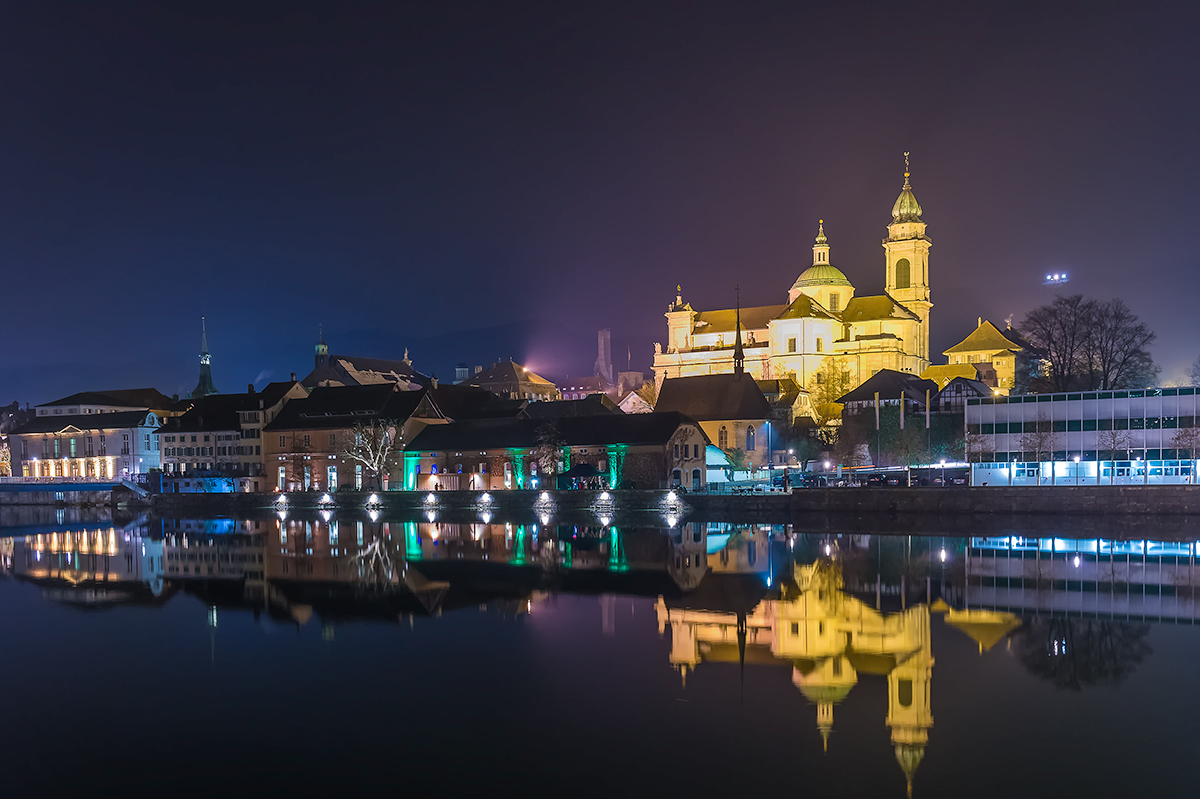 Solothurn Foto & Bild | architektur, architektur bei nacht, diverses ...