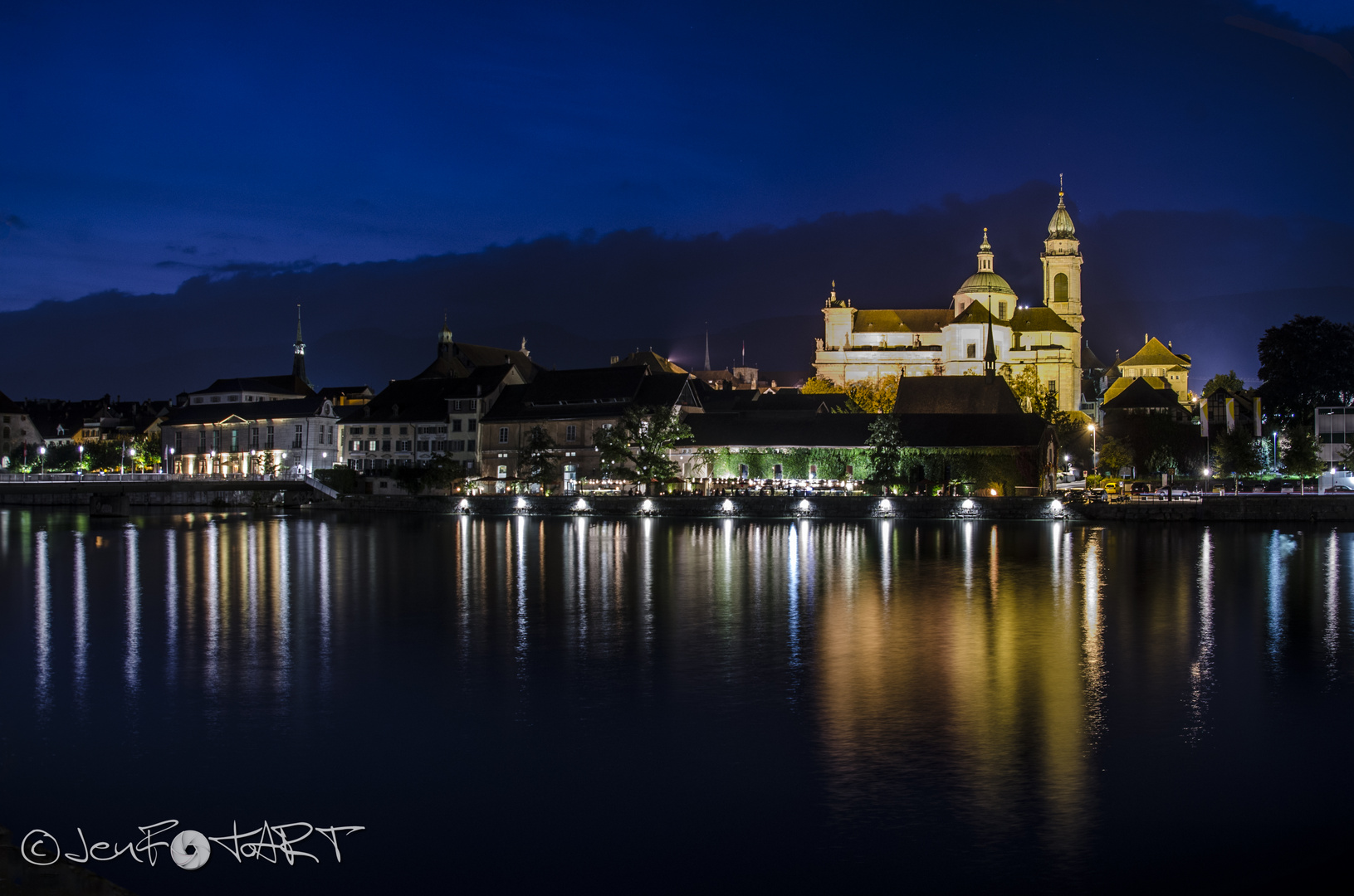 Solothurn by Night Foto & Bild | landschaft, naturlandschaft bei nacht ...