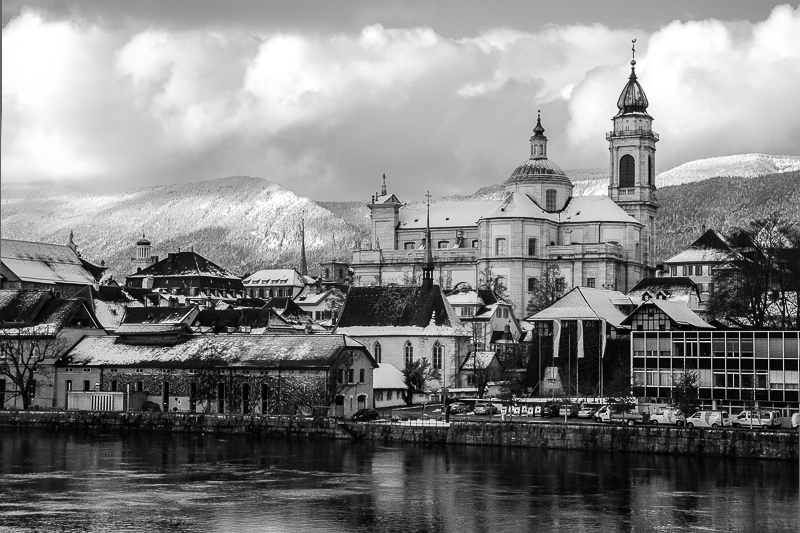 Solothurn - Kathedrale im Schnee Foto & Bild | europe, schweiz ...