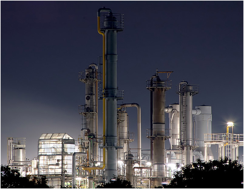 Solvay - Chemie - Rheinberg III Foto & Bild | industrie und technik ...