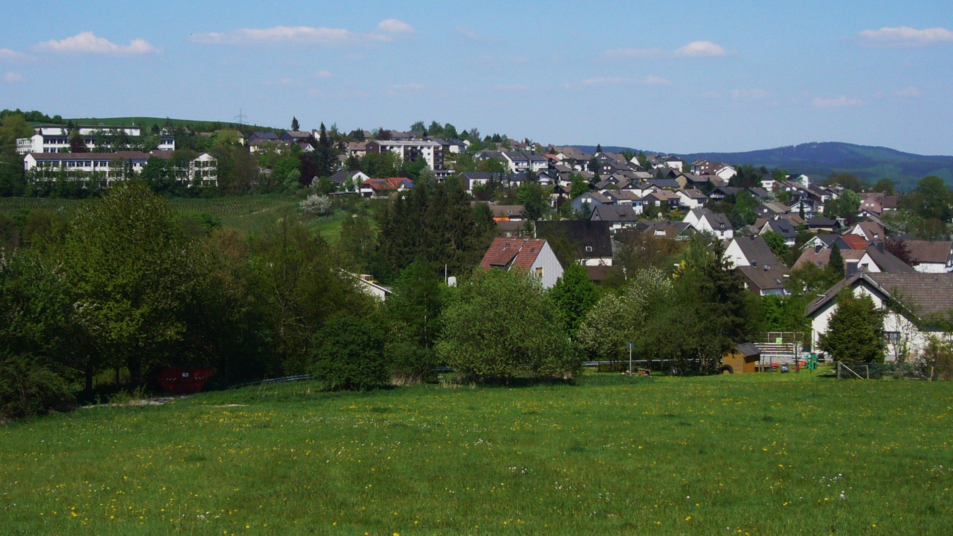 Sommerliches Herscheid: Blick vom Böllenberg Foto & Bild | deutschland ...