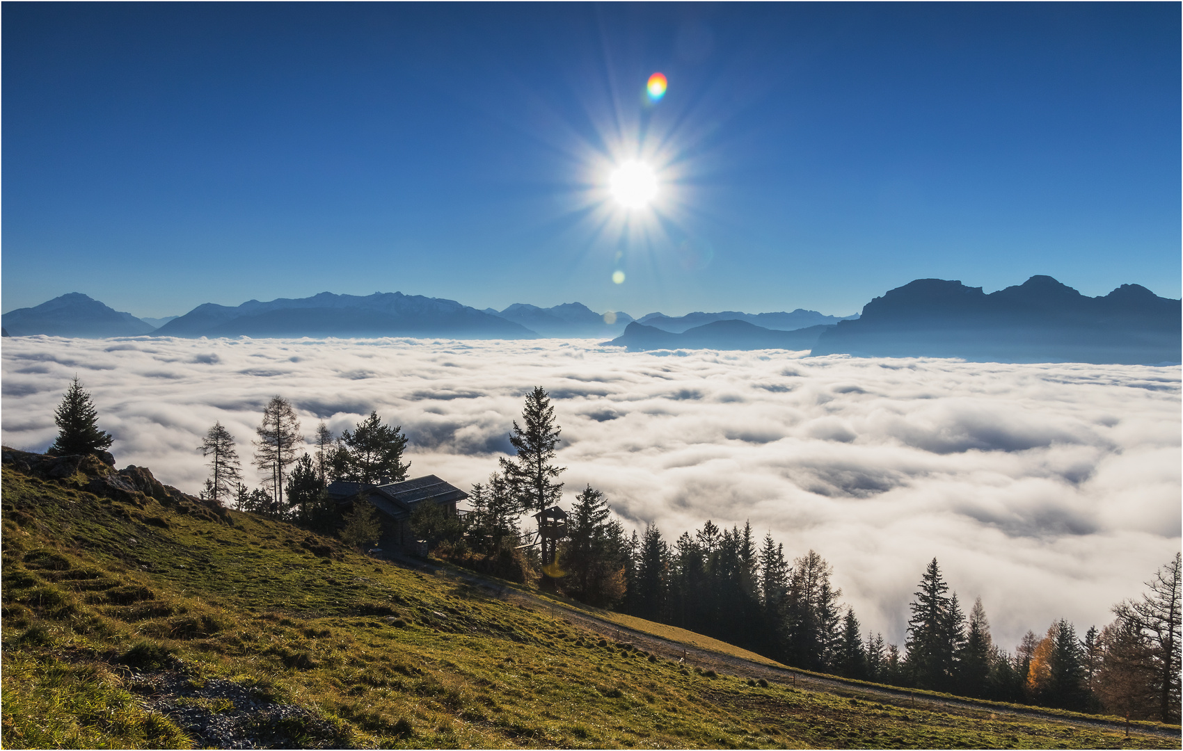 Sonne und Nebel Foto & Bild | landschaft, jahreszeiten, herbst Bilder auf fotocommunity