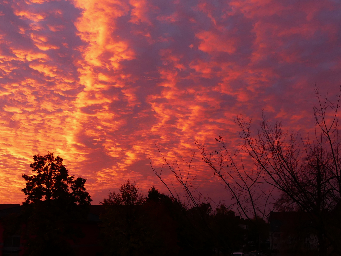 Sonnenaufgang am 21.Oktober 2017 Foto & Bild | himmel, sonnenaufgang ...