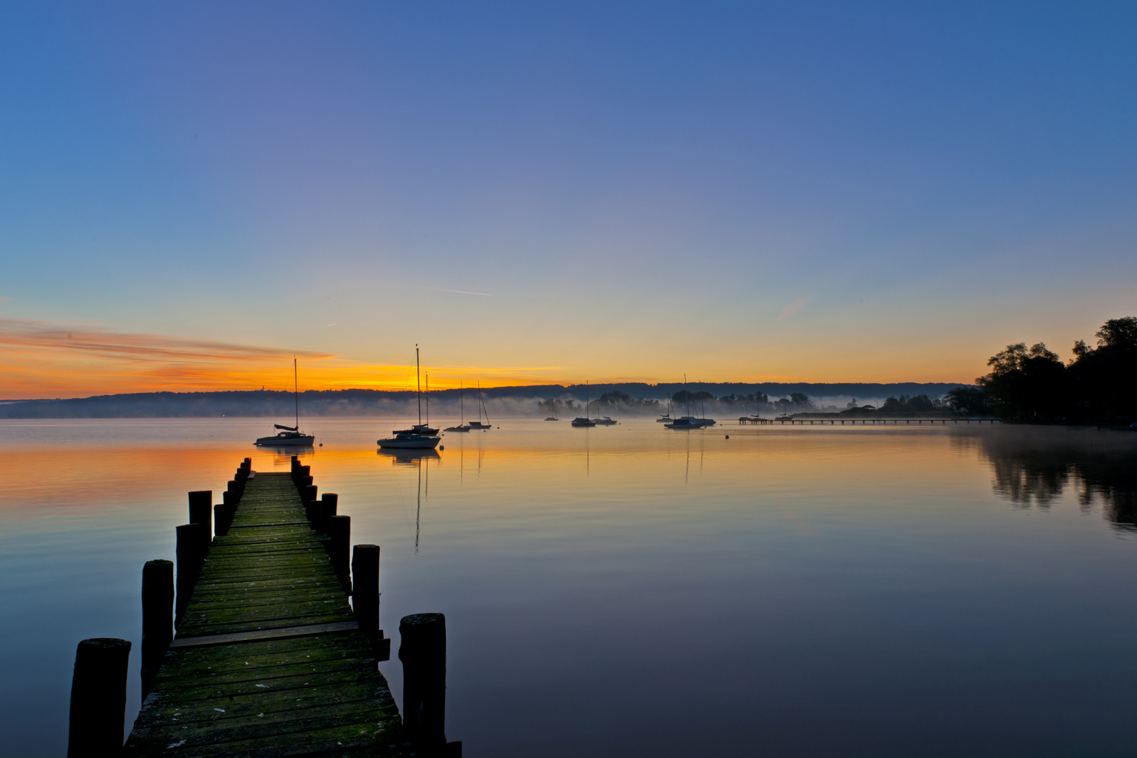 Sonnenaufgang am Ammersee Foto & Bild | landschaft, natur Bilder auf fotocommunity