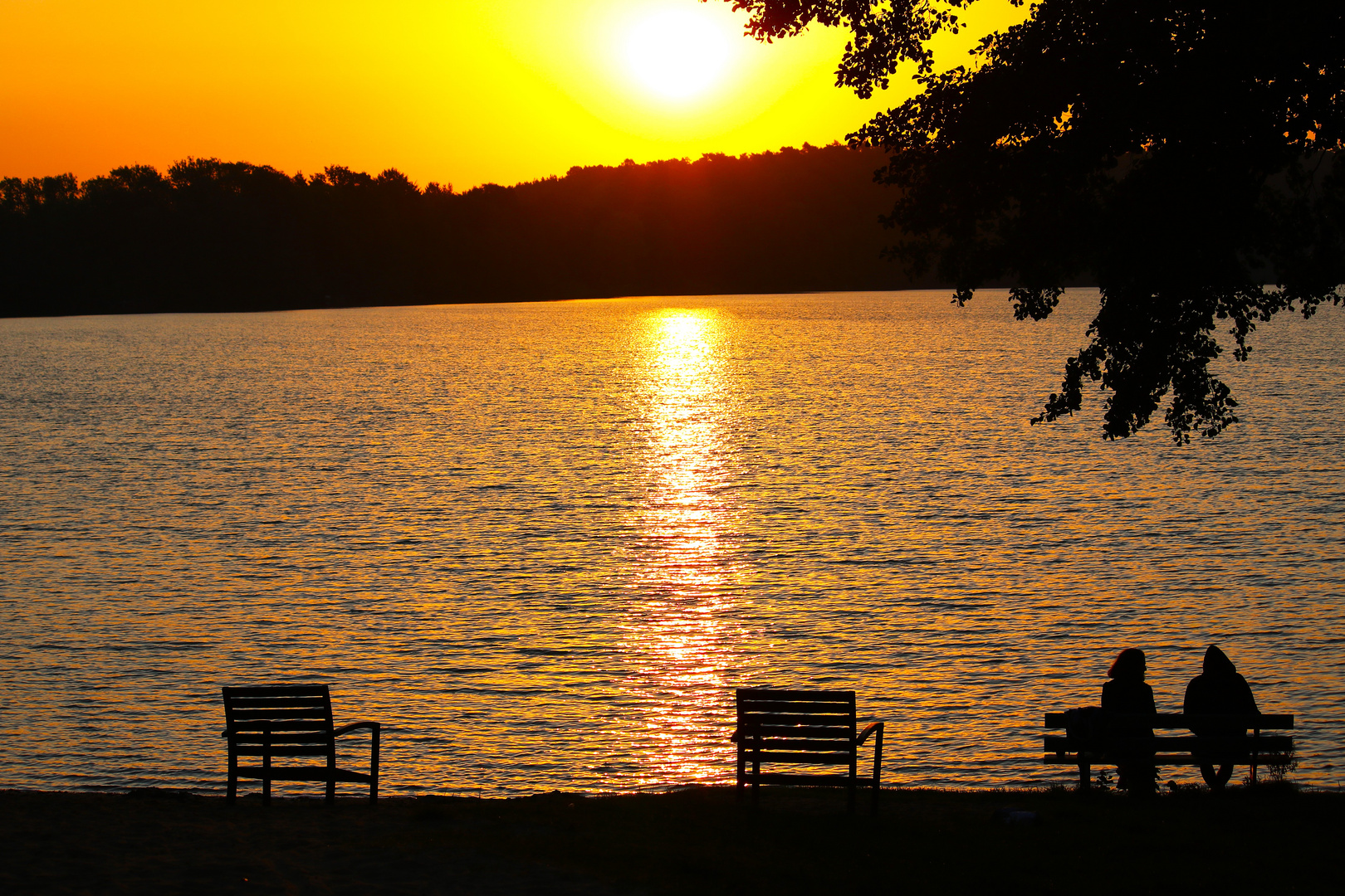 Sonnenaufgang am See Foto & Bild | landschaft, bach, fluss & see, see, teich & tümpel Bilder auf ...