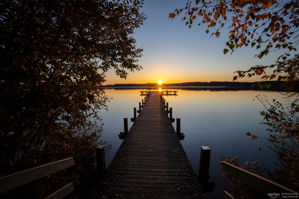 Sonnenaufgang am Wörthsee Foto & Bild | deutschland, europe, bayern Bilder auf fotocommunity