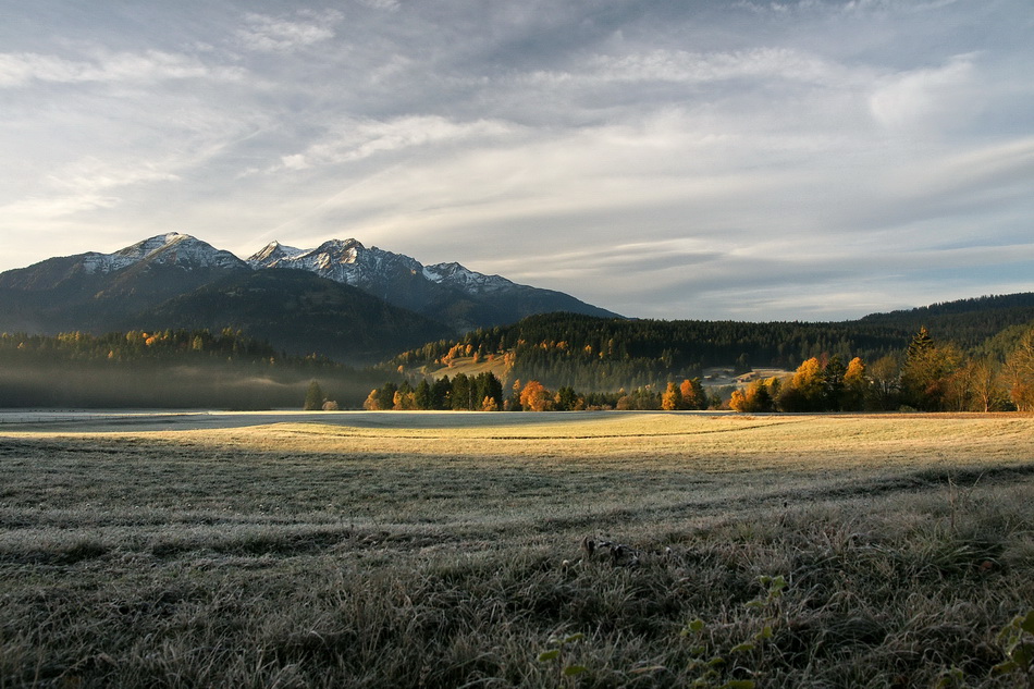 Sonnenaufgang bei Trin-Mulin Foto & Bild | landschaft, lebensräume ...