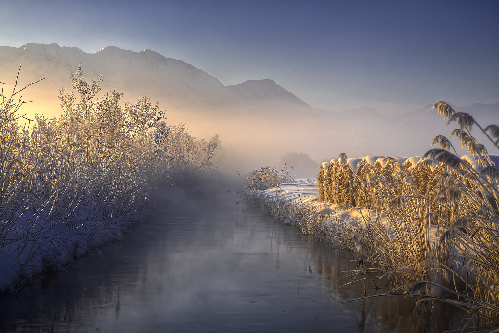 Sonnenaufgang im Moor Foto & Bild | landschaft, jahreszeiten, moor ...