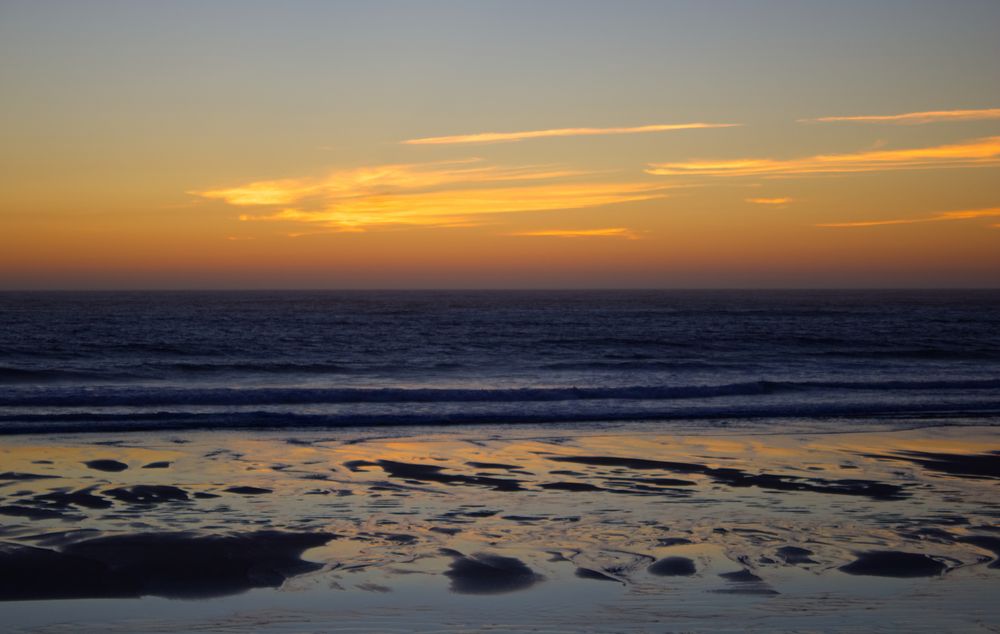 Sonnenuntergang am Atlantik Foto & Bild | natur, landschaft, meer ...