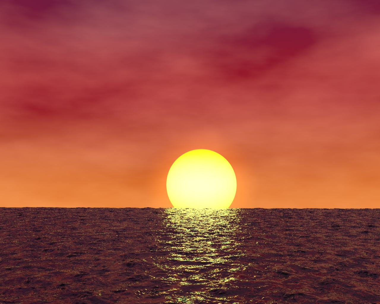 Sonnenuntergang am Meer Foto & Bild | rendering, landschaftsrendering ... Sonnenuntergang am Meer Foto & Bild | rendering, landschaftsrendering ...