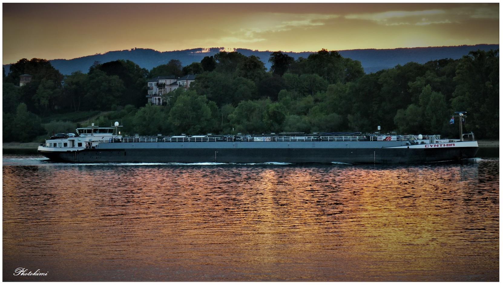 Sonnenuntergang am Rhein Foto & Bild | spezial, natur, landschaft ...