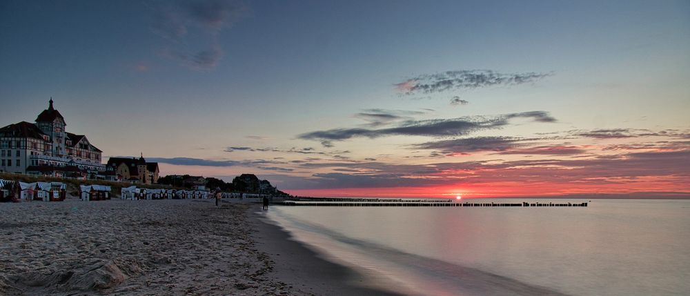 Sonnenuntergang am Strand von Kühlungsborn Foto & Bild ... Sonnenuntergang am Strand von Kühlungsborn Foto & Bild ...