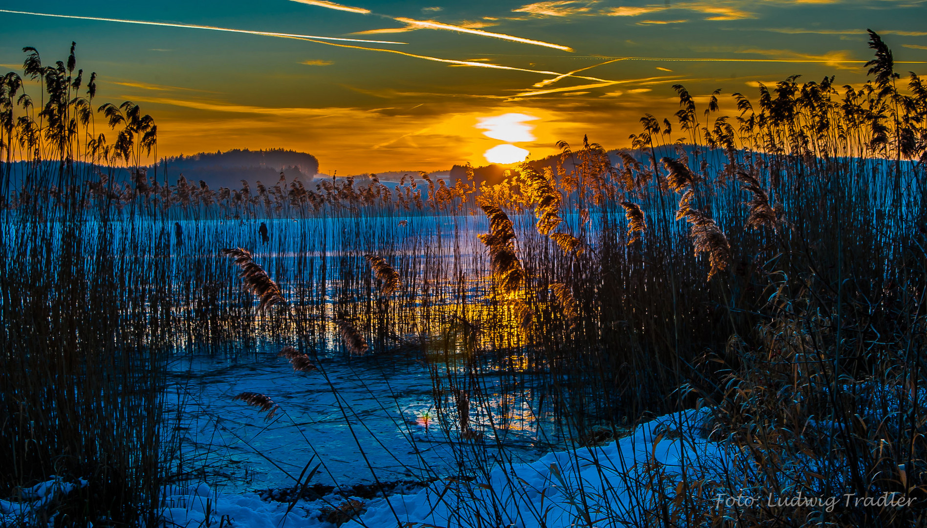 Sonnenuntergang am Waginger See Foto & Bild | sonnenuntergang, natur ...