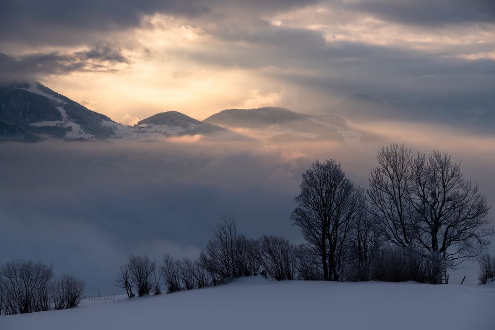 Sonnenuntergang Foto & Bild | jahreszeiten, winter, fotos Bilder auf fotocommunity