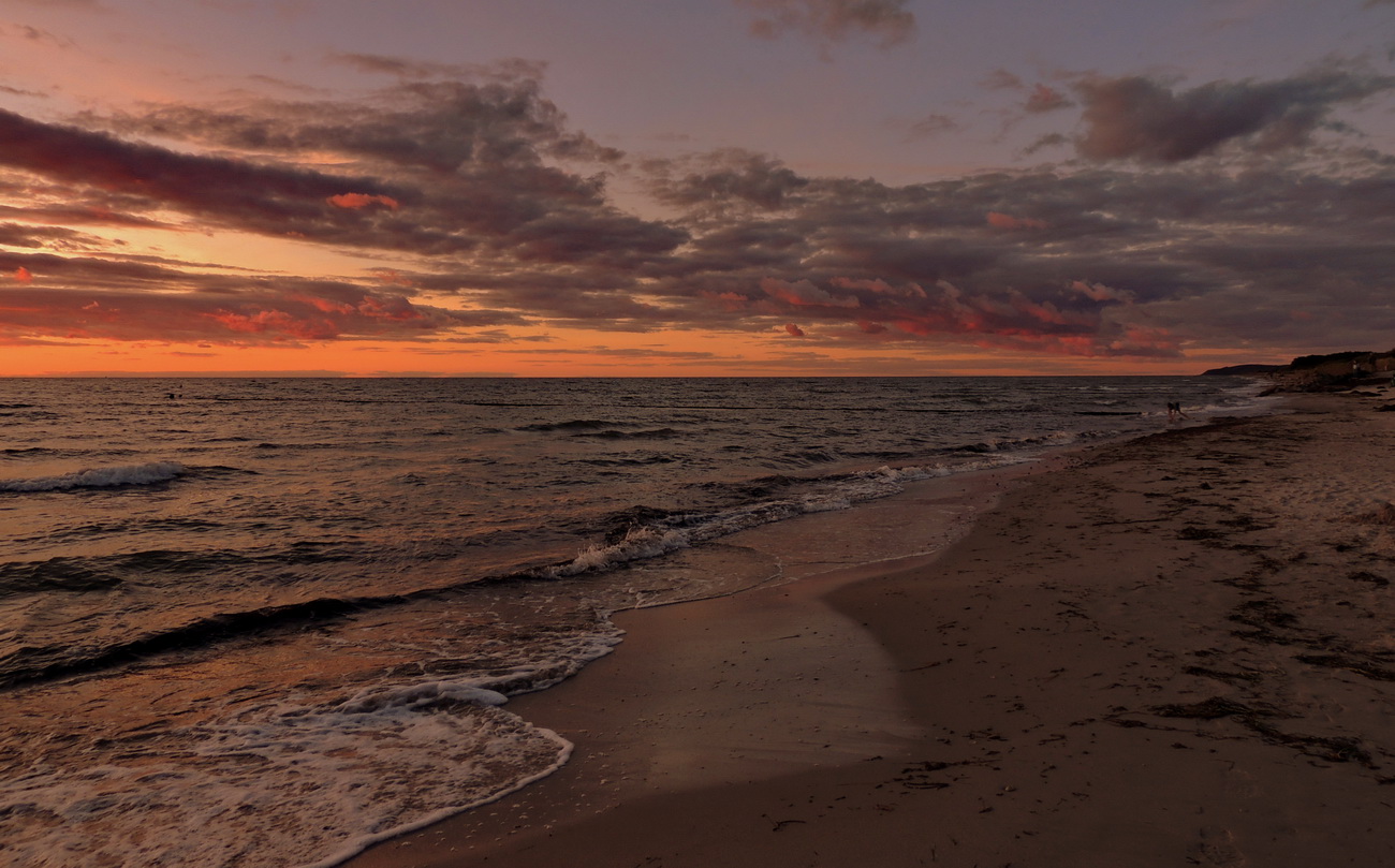 Sonnenuntergang Foto & Bild | sand, himmel, ostsee Bilder auf fotocommunity
