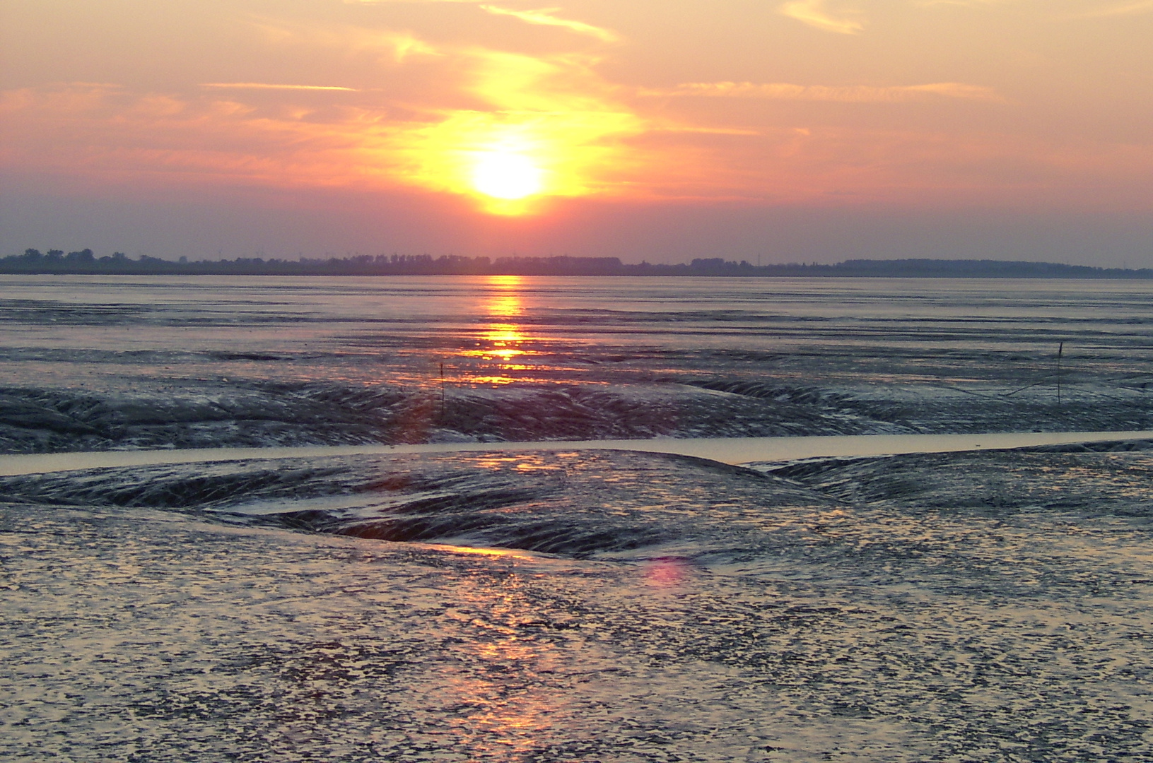 Sonnenuntergang in Dangast Foto & Bild | landschaft, meer & strand ...