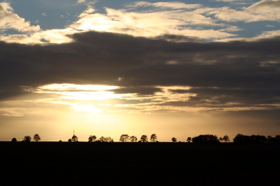 Sonnenuntergang in der Altmark Foto & Bild | landschaft, motive Bilder ...