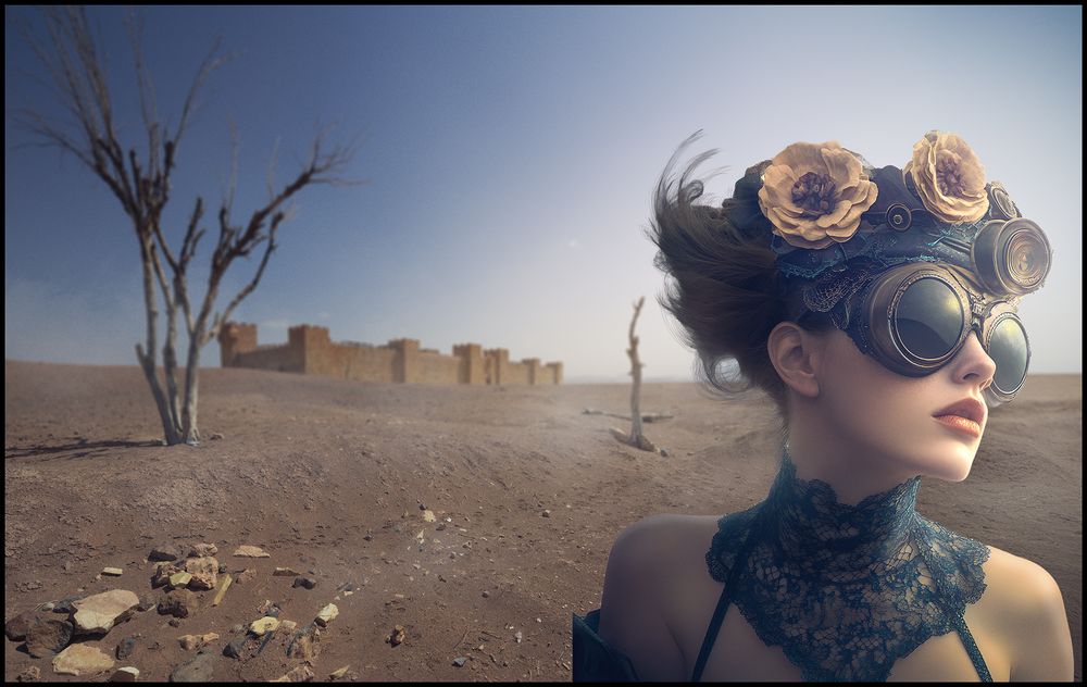 Sonnenuntergang in Marocco Foto & Bild | ki - montagen, ki - fantastisches, ki - gebäude ...