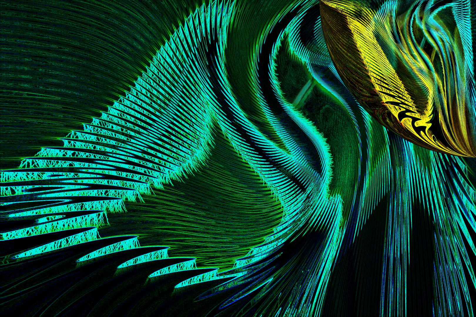 Sonntag abstrakt - Auf dem Wasser bunte Spuren ... Bild 2 Foto & Bild ...