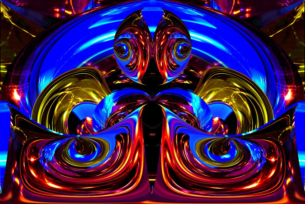 Sonntag abstrakt - Magische Welt der leuchtenden Farben Foto & Bild ...