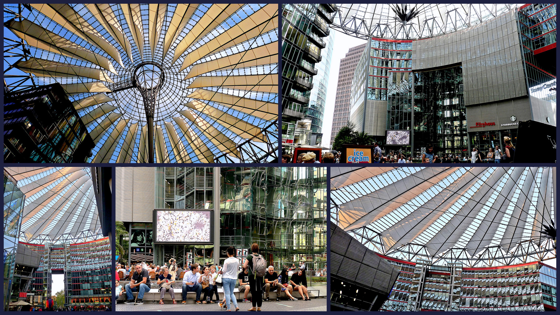 Sony Center Foto & Bild | berlin, architektur, potsdamer platz Bilder ...