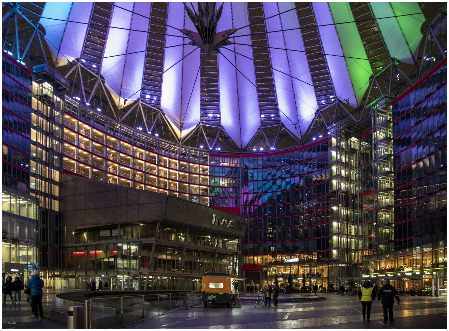 Sony Center Foto & Bild | berlin, innenaufnahme, architektur Bilder auf ...