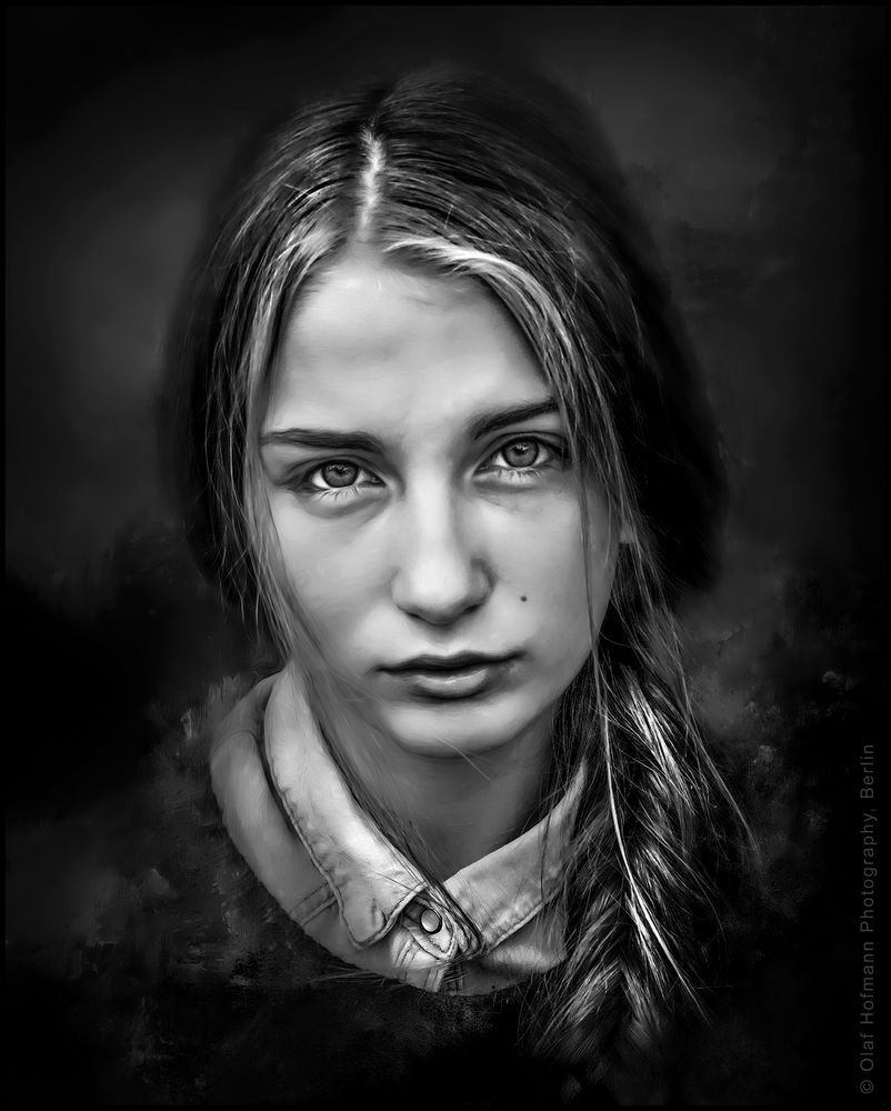 Sophia Foto & Bild | monochrom, bearbeitungs - techniken, people Bilder auf fotocommunity