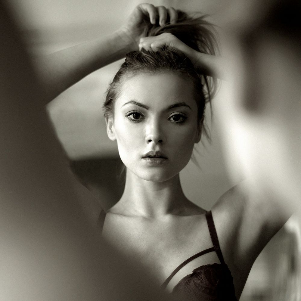 Sophie im Spiegel Foto & Bild | studio, indoor, portrait Bilder auf fotocommunity