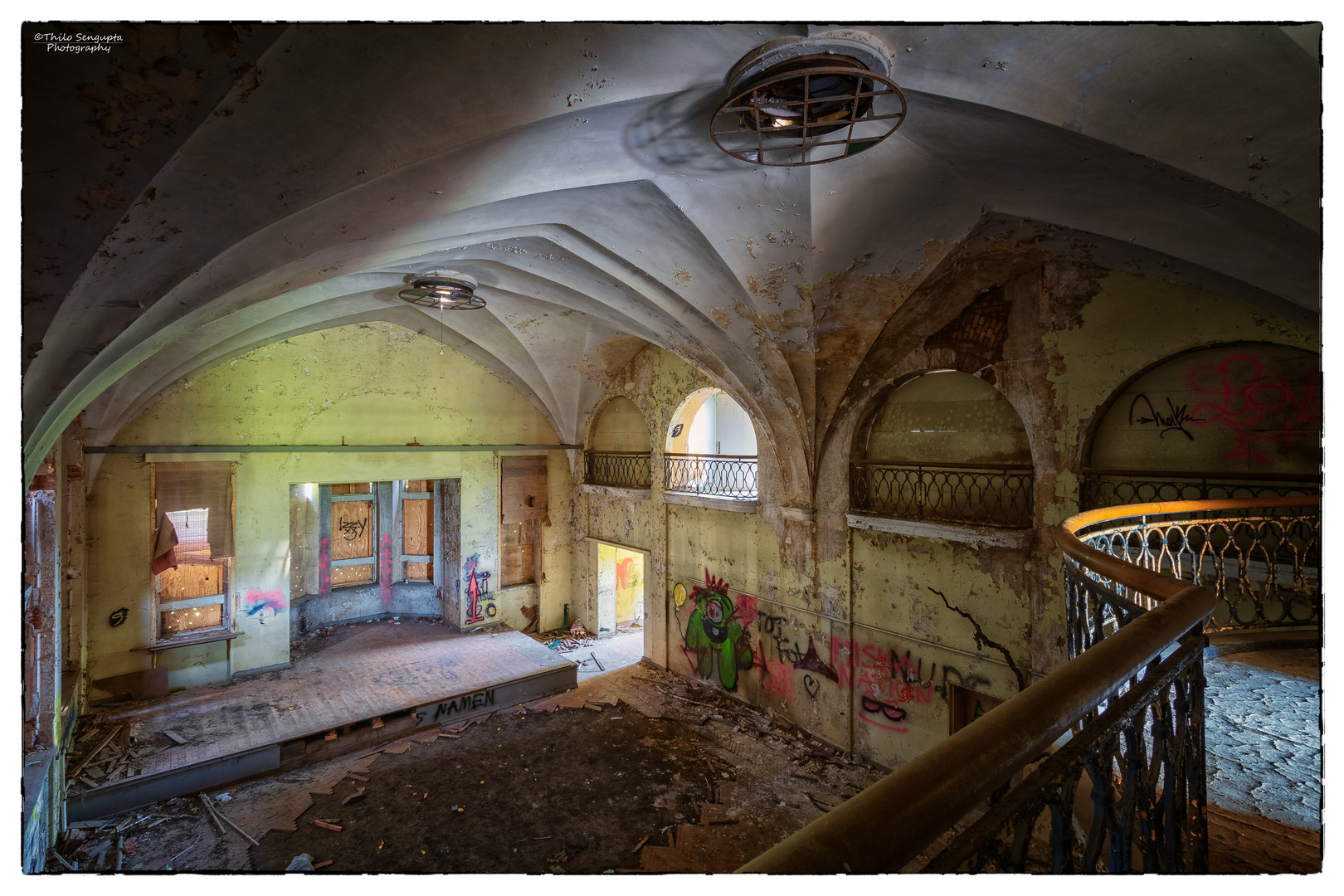 Sophienheilstätte Bad Berka Foto & Bild | marode, marodes, verlassen ...