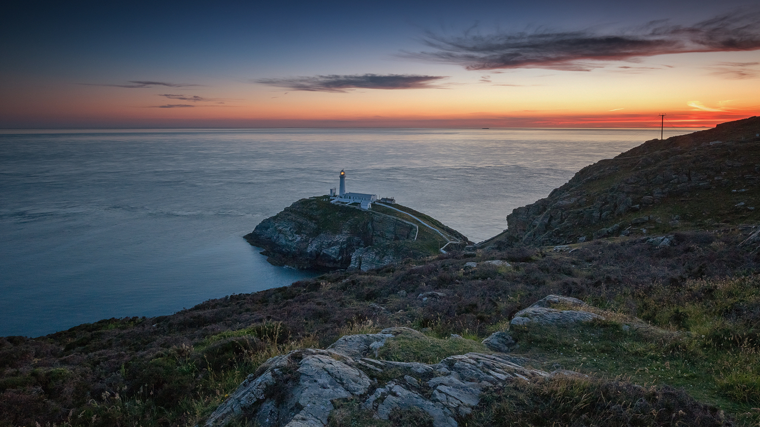 South Stack Lighthouse 2 Foto & Bild | world, wasser, blau Bilder auf ...