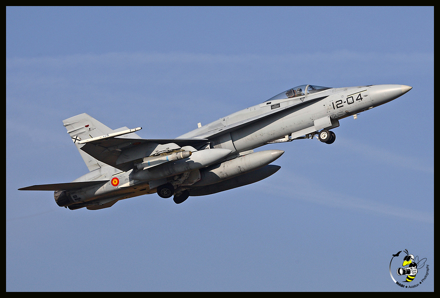 Spanish Air Force F-18 Hornet *** Foto & Bild | luftfahrt ...