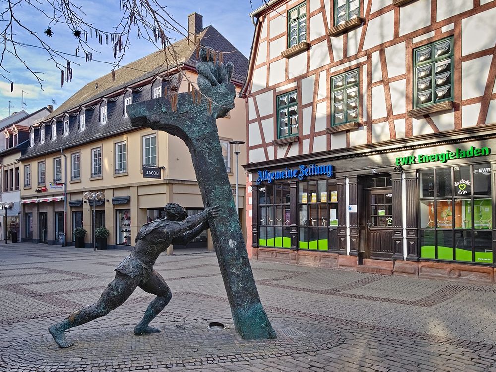 Spaziergang am Sonntag Morgen durch Alzey Foto & Bild | schön, denkmal ...