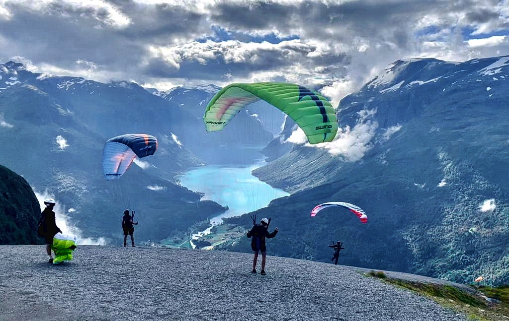 Speedglider bei Loen (Norwegen) Foto & Bild | world, outdoor, natur ...