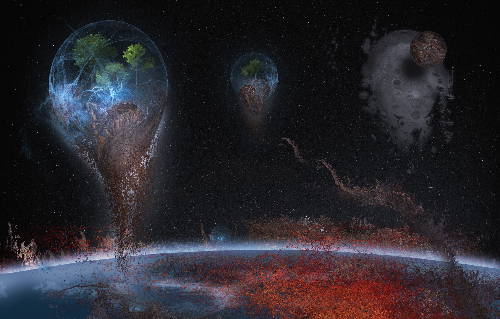 sphären Foto & Bild | fotomontage, science fiction, fantasy mystery Bilder auf fotocommunity