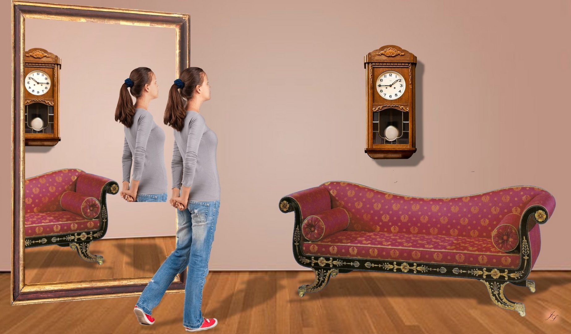 Spiegel der Gefühle - Sie fühlt sich heute wie ein halber Mensch Foto ...